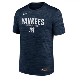 Nike New York Yankees Authentic Collection Dri-fit Mlb T-shirt - Blue