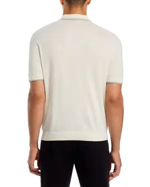 Bloomingdale'S Tipped Sweater Polo