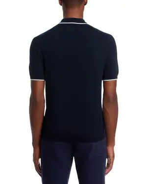 Bloomingdale'S Tipped Sweater Polo - True Navy