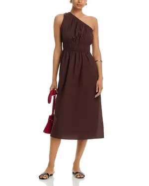 Rails Selani One-shoulder Dress - Espresso