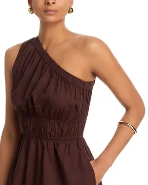Rails Selani One-shoulder Dress - Espresso