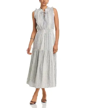 Rails Alessi Dress - Striped Eyelet