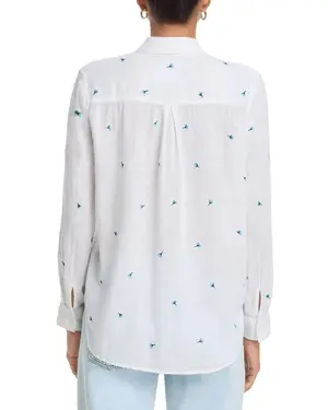 Rails Charli Embroidered Button Front Shirt