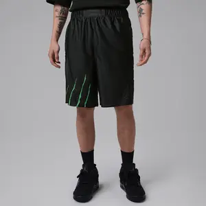 JORDAN Brooklyn Cat Scratch Shorts - Black