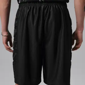 JORDAN Brooklyn Cat Scratch Shorts - Black