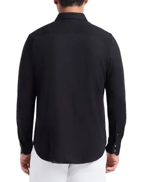 Robert Graham Hudson Long Sleeve Woven Shirt - Black