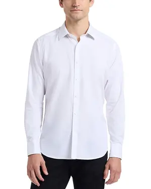 Robert Graham Hudson Long Sleeve Woven Shirt - White