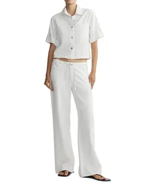 DL1961 Montauk Cropped Shirt