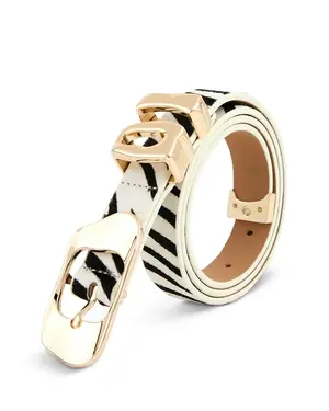 Ettika Calf Hair Belt