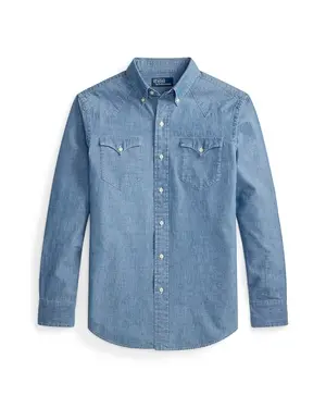 Polo Ralph Lauren Classic Fit Chambray Western Shirt