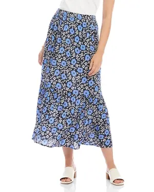 Karen Kane Front Slit Midi Skirt
