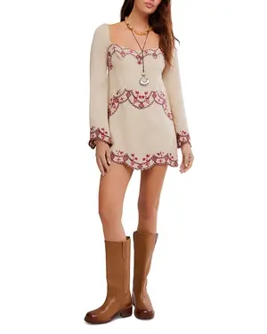 Free People Bali Marlene Mini Dress