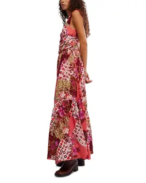 Free People Sasha Maxi Dress - Strawberry