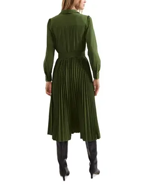 PHASE EIGHT Kelsie Pleated Shirt Dress