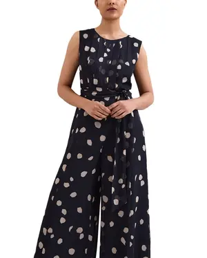 PHASE EIGHT Petites Maxine Spot Jumpsuit