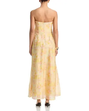 Bardot Amina Strapless Maxi Dress