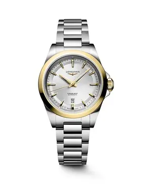 LONGINES Conquest Watch, 30mm - Sunray Silver/stainless Steel