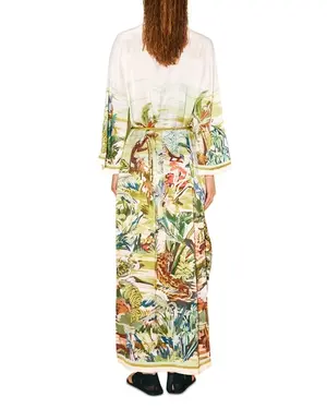 ALEMAIS Jungle Midi Dress
