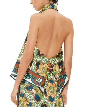 ALEMAIS Liana Silk Top - Multi