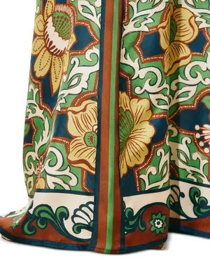 ALEMAIS Liana Silk Top - Multi