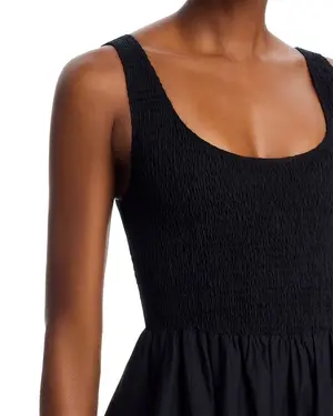 Xirena Florence Smocked Dress - Black