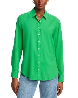 Xirena Beau Shirt - Green Leaf