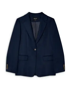 Whistles Relaxed Hopsack Blazer