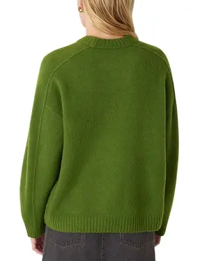 Whistles Seam Detail Knit Sweater