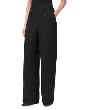 ALLSAINTS Raina Wide Leg Pants - Black