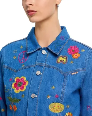 MOTHER The Heyday Cropped Denim Jacket