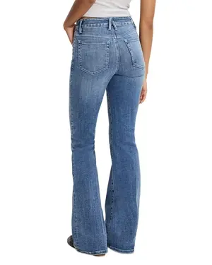 Good American Good Legs Flare Jeans - Indigo