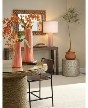 JAMIE YOUNG CO. Sequoia Glass Decorative Vase - Orange
