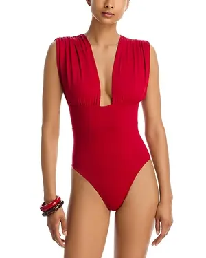 MAIO PARIS Monceau One Piece Swimsuit - Red