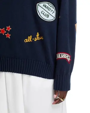 The Great. Overs Crew Pullover Sweater
