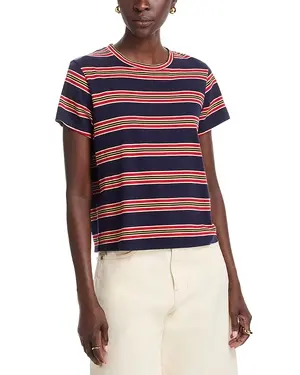 The Great. The Little Tee - Scout Stripe