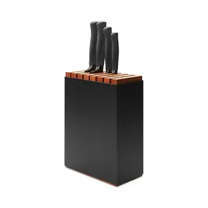 WUSTHOF 5 Piece Knife Block Set - Black