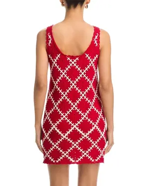 FRAME The Crochet Diamond Dress
