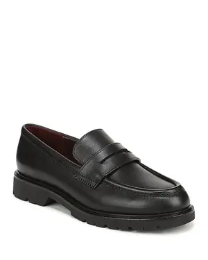 Vince Siena Lug Loafers - Black