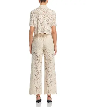 FRAME The Bloom Lace Shirt