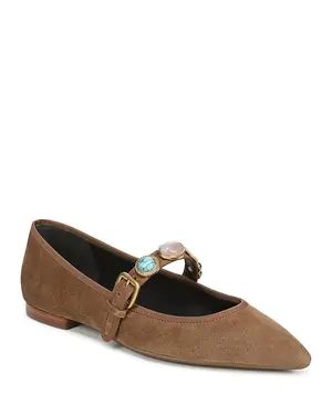 Veronica Beard Selene Charm Flats