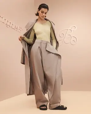 Issey Miyake Akimbo Trench Coat