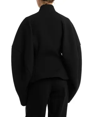 Issey Miyake Pleats Please Arms Puffed Sleeve Jacket