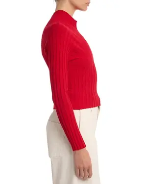 Issey Miyake Elephant Knit Ribbed Sweater
