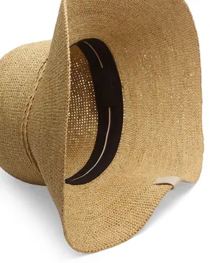 Rag & Bone Crochet Bucket Hat - Natural