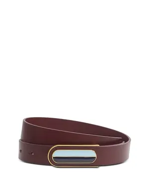 Rag & Bone Lenox Leather Belt Dpplm