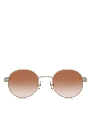Moncler Centro Oval Sunglasses, 50mm