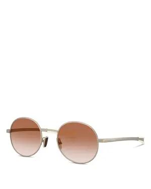 Moncler Centro Oval Sunglasses, 50mm