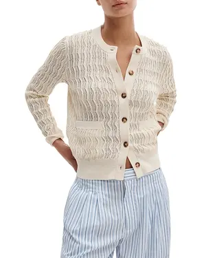 Rag & Bone Leslie Cardigan - Ivory