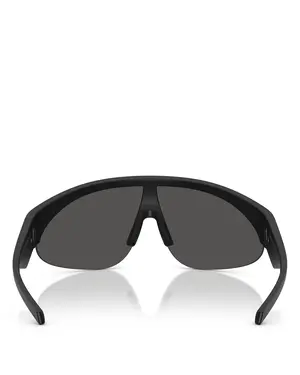 Moncler Myrr Oval Sunglasses - Rubber Black
