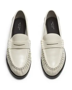 Rag & Bone Lexi Loafers - Antique White
